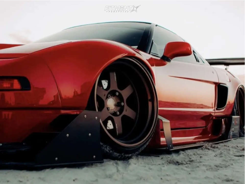 1991 Acura NSX Base with 18x11 Volk Te37v Mk Ii and Falken 255x35 on ...