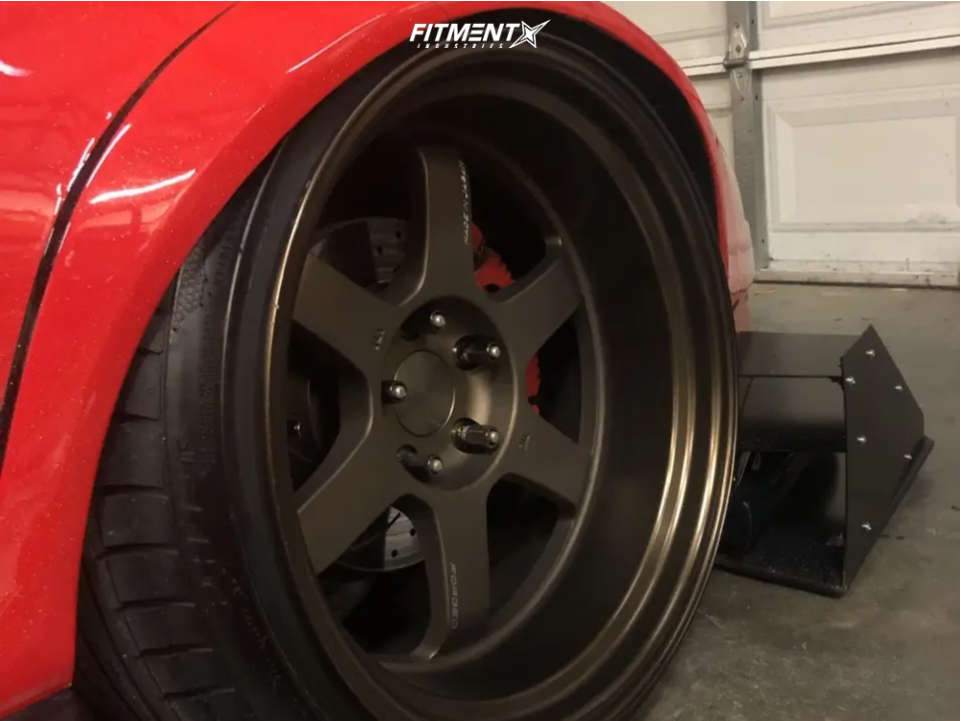 1991 Acura NSX Base with 18x11 Volk Te37v Mk Ii and Falken 255x35 on ...