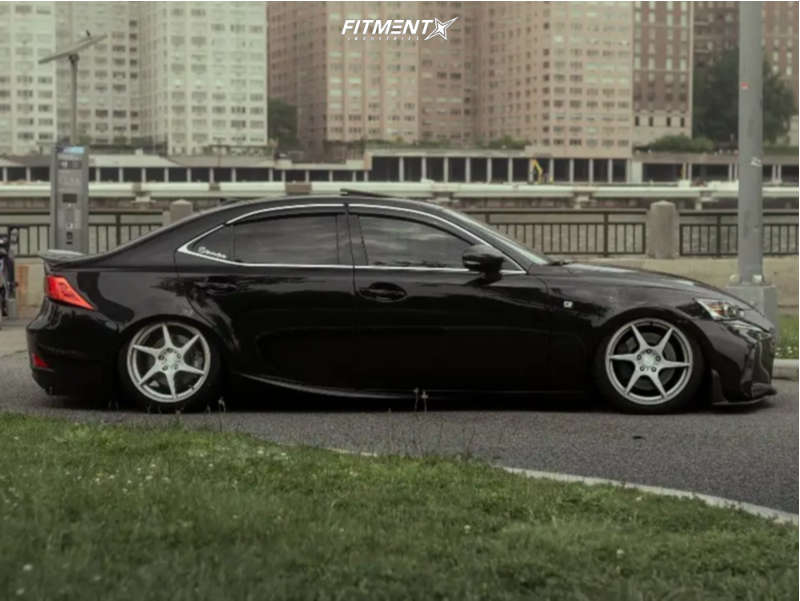 2017 Lexus IS300 F Sport with 18x8.5 Anovia Titan and Hankook 235x40 on ...