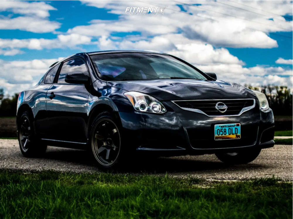 2012 Nissan Altima S with 18x8.5 AVID1 Av6 and Firestone 235x45 on ...