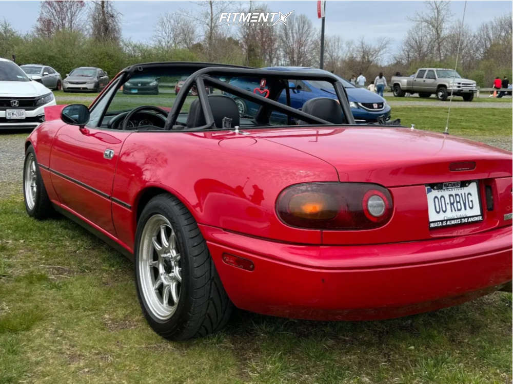 1990 Mazda Miata Base with 15x7.5 Konig Countergram and Nitto 205x50 on ...