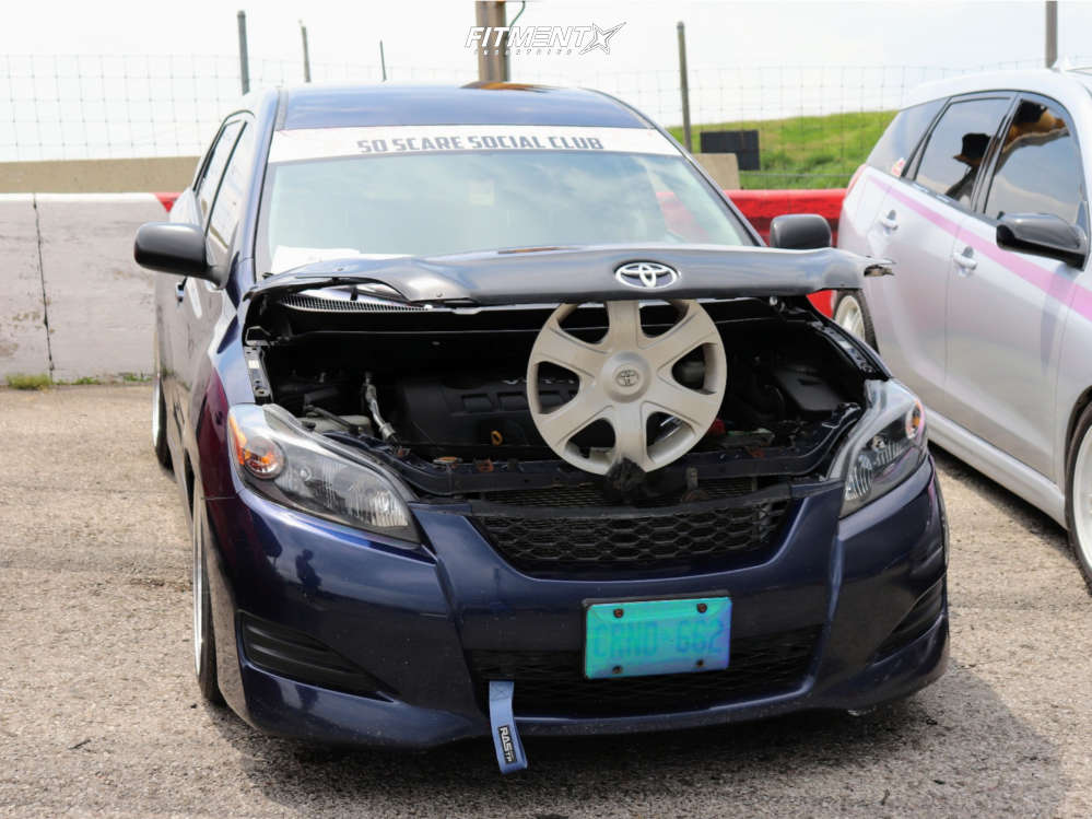 2009 Toyota Matrix Base with 18x8.5 ESR Cs12 and Mazzini 245x40 on ...