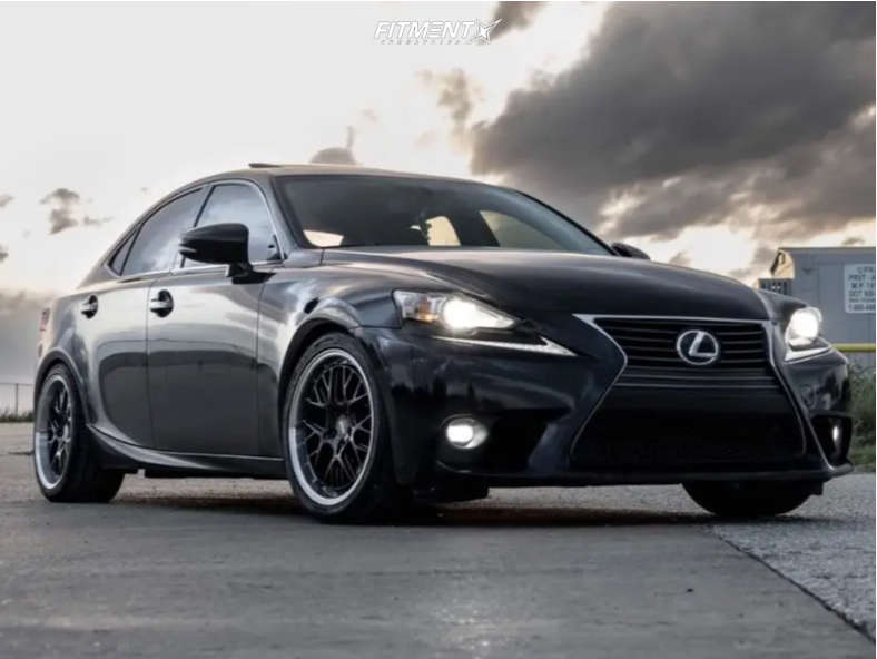 2015 Lexus IS250 Base with 18x8.5 ESR Cs11 and Achilles 235x40 on ...