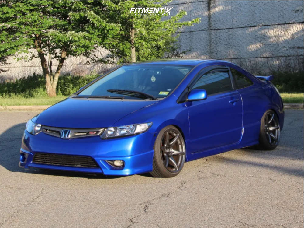 2007 Honda Civic Si with 18x9 Kansei Tandem and Lionhart 215x35 on ...