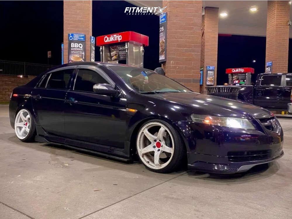 2005 Acura TL Base with 18x9.5 GMR Gmr-04 and Accelera 215x35 on ...