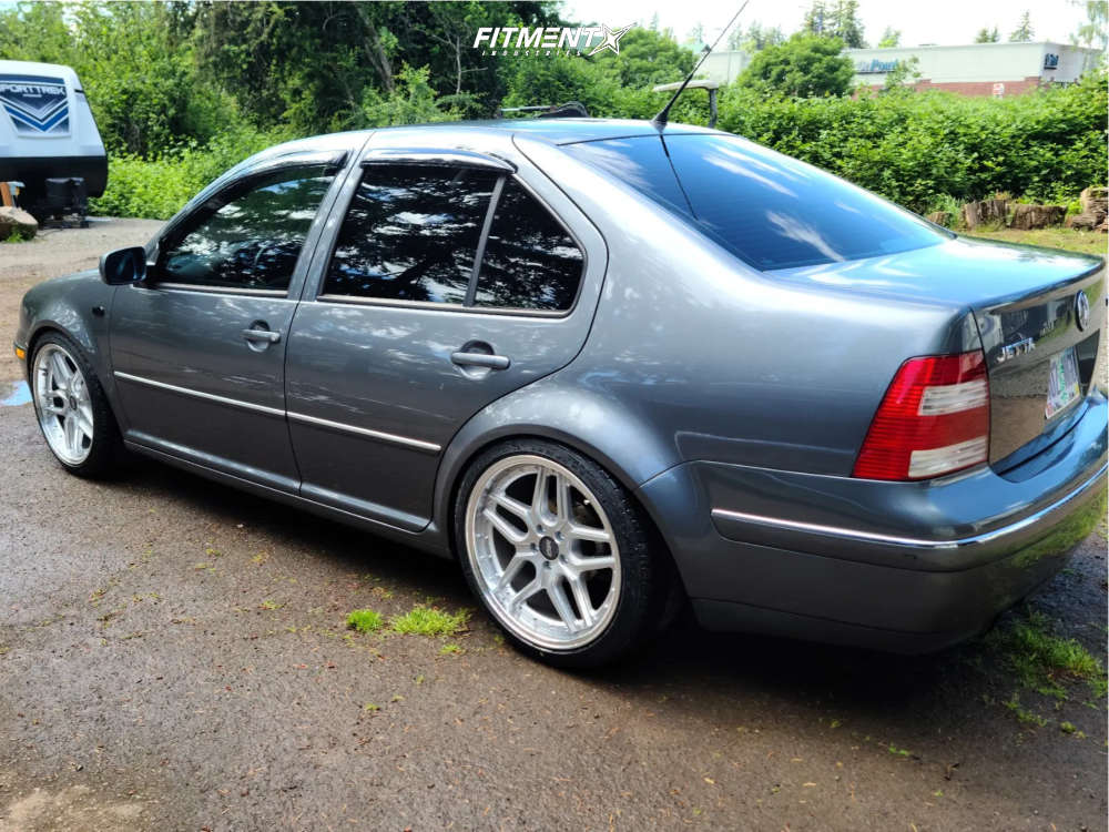 2004 Volkswagen Jetta GLS with 18x8.5 ESR Cs15 and Falken 225x40 on ...
