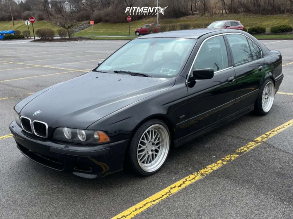 2001 BMW 540i Base with 18x9.5 ESR Sr05 and Vercelli 235x40 on ...