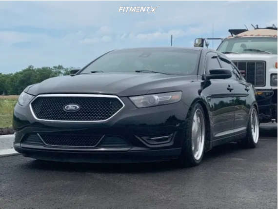 2013 Ford Taurus SHO with 20x8.5 Work Euroline and Nitto 245x40 on ...