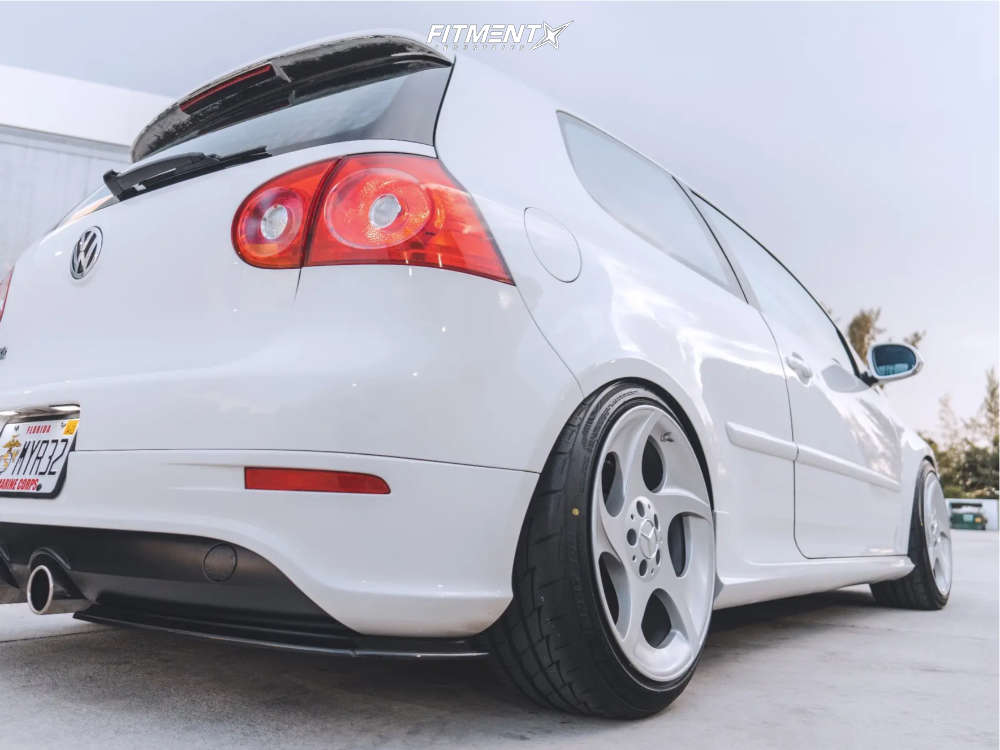 2008 Volkswagen R32 Base with 18x8.5 Ronal Alphards and Firestone ...