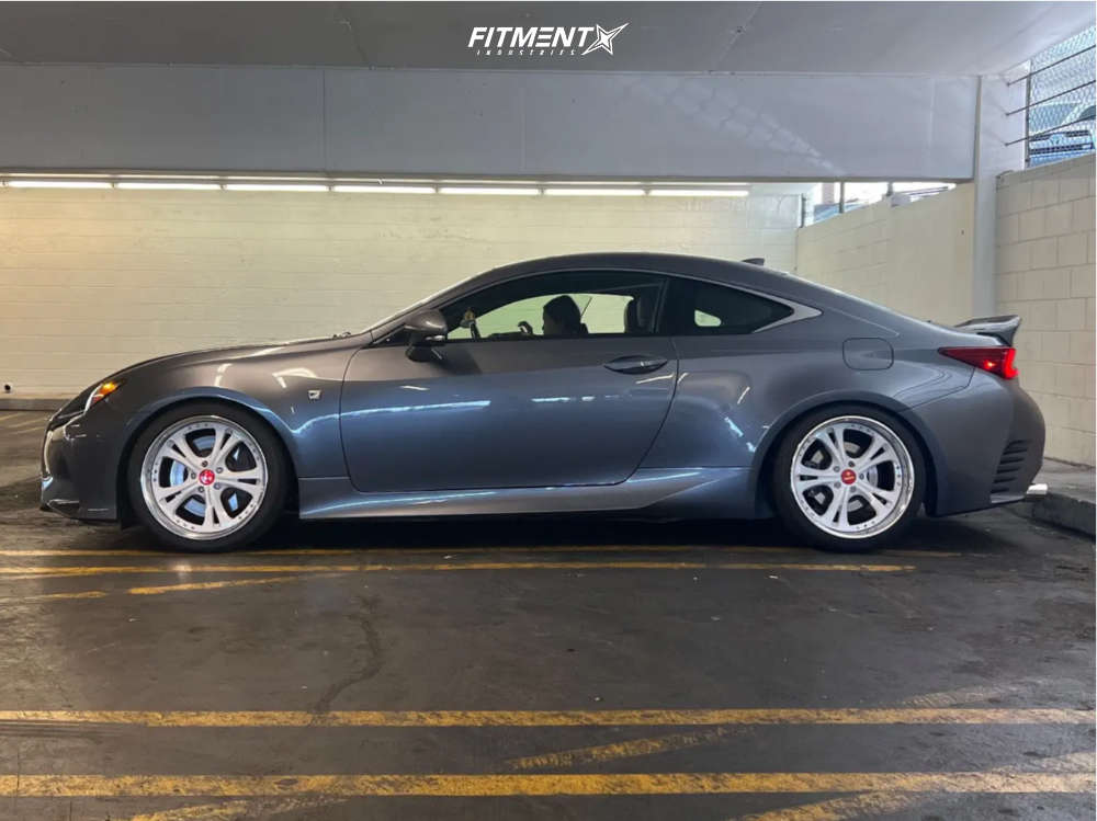 2017 Lexus RC200t F Sport with 19x9 Weds Cerberus 2 and Falken 255x35 ...