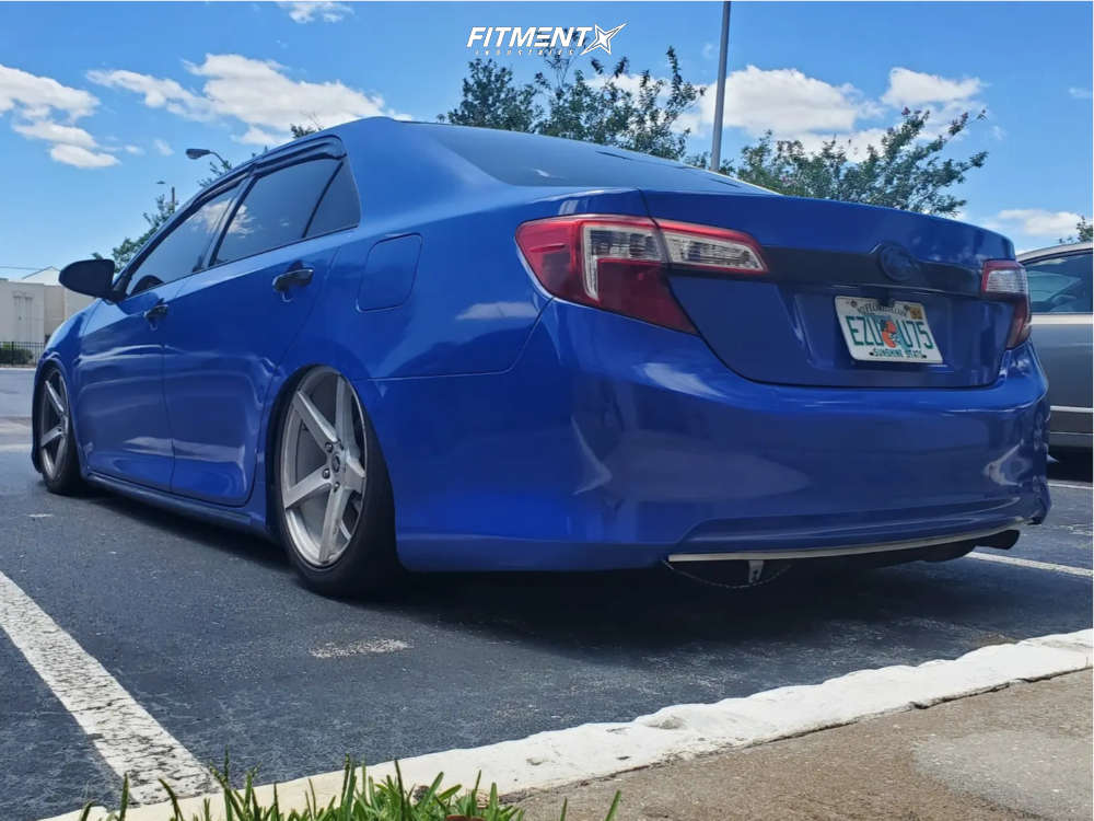 2013 Toyota Camry LE with 18x8 Spec-1 Sp-36 and Continental 245x35 on ...
