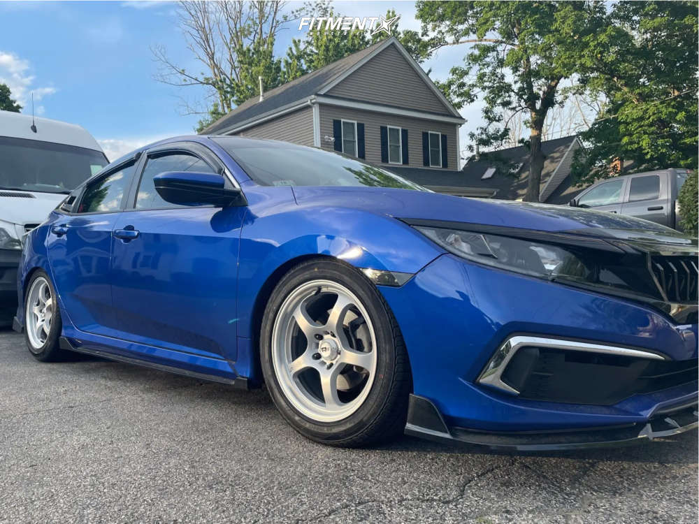 2019 Honda Civic LX with 17x8 Motegi Traklite and Westlake 225x50 on ...