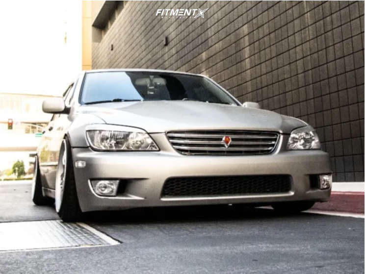 2002 Lexus IS300 Base with 17x9 Square G33 and Nitto 205x40 on ...