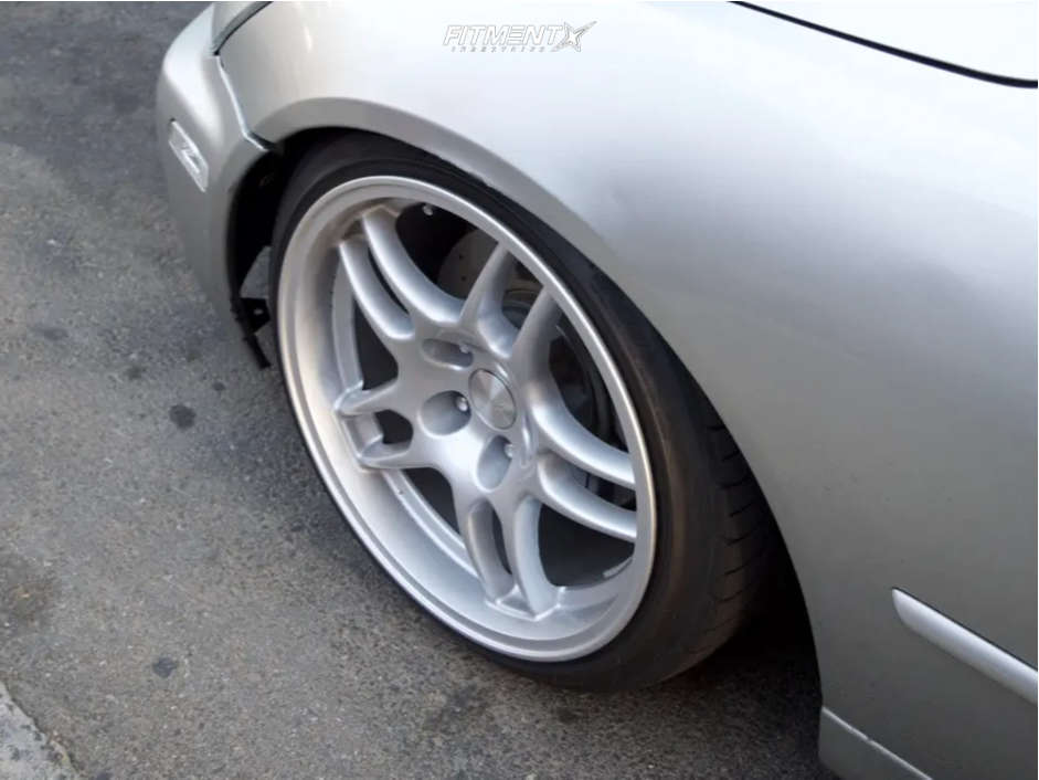 2002 Lexus IS300 Base with 17x9 Square G33 and Nitto 205x40 on ...