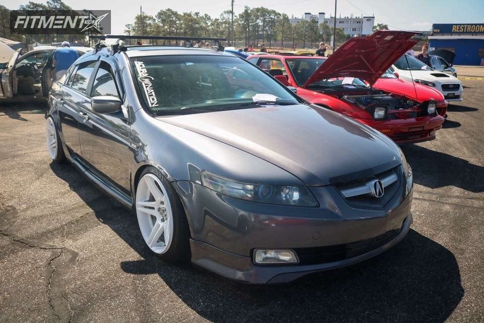 2006 Acura TL Base with 18x9 Cosmis Racing S5R and Nankang 225x40 on ...
