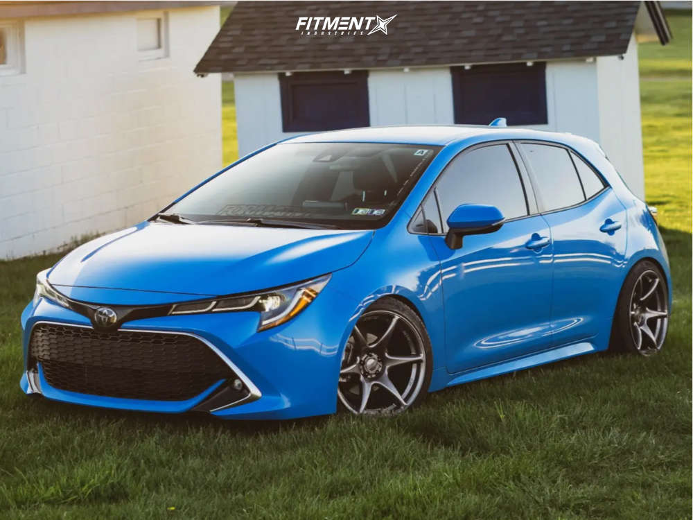 2021 Toyota Corolla XSE with 18x9 Kansei Tandem and Americus 225x40 on ...