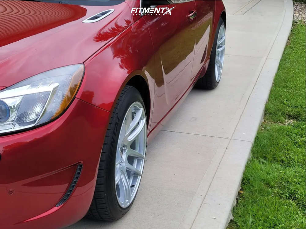 2013 Buick Regal GS with 19x9.5 ESR Cs8 and Continental 245x40 on Stock ...
