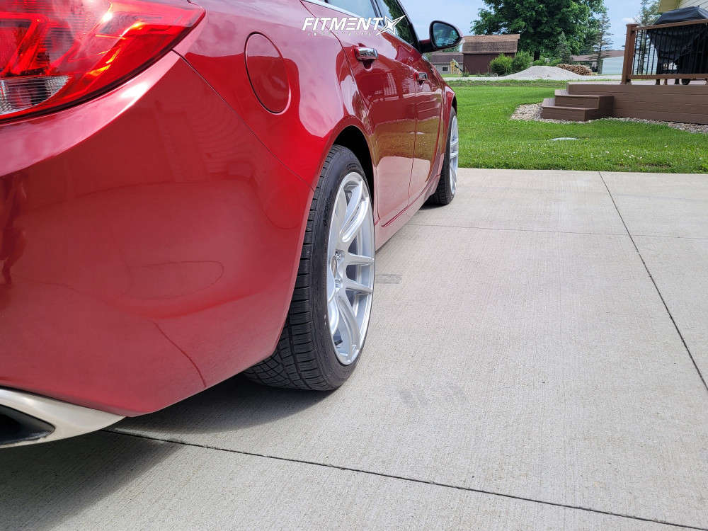 2013 Buick Regal GS with 19x9.5 ESR Cs8 and Continental 245x40 on Stock ...