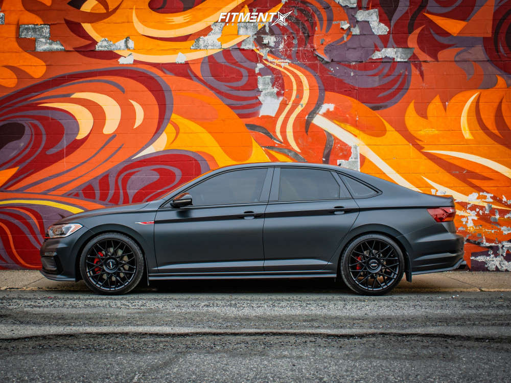 2019 Volkswagen Jetta GLI 35th Anniversary Edition with 19x8.5 Rotiform ...