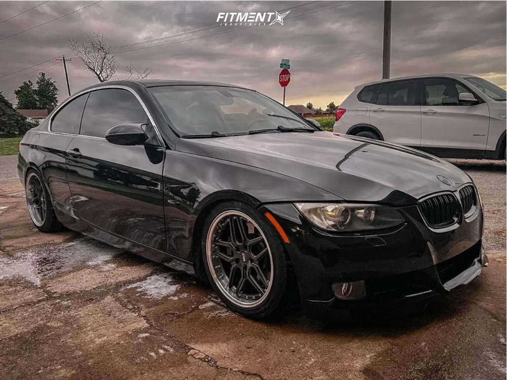 2007 BMW 335i Base with 18x9.5 ESR Cs15 and Firestone 245x40 on ...