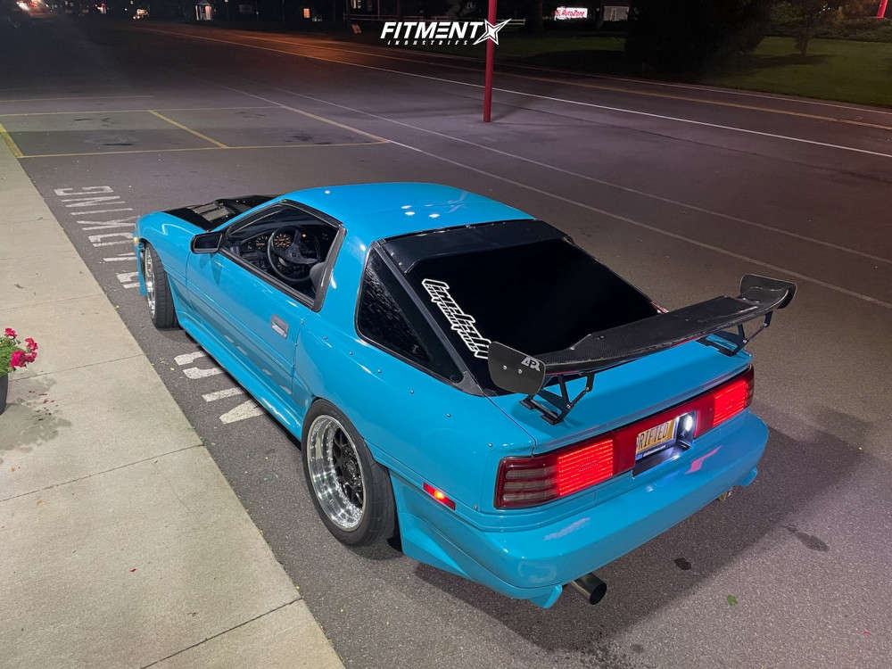 1990 Toyota Supra Turbo with 18x10 Forgestar M14 and Nitto 265x35 on ...