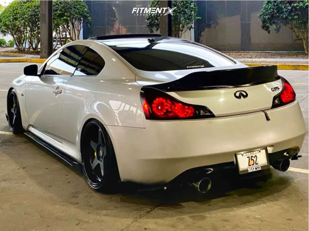 2008 INFINITI G37 Sport with 19x9.5 ESR Ap5 and Lexani 235x35 on ...