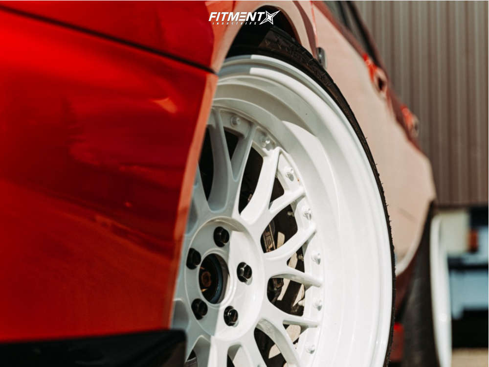 2002 Subaru Impreza WRX with 18x10.5 ESR Sr01 and Firestone 235x40 on ...