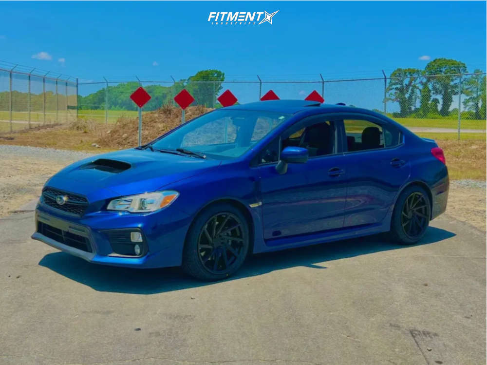 2019 Subaru WRX Premium with 18x9.5 F1R F29 and BFGoodrich 245x40 on ...