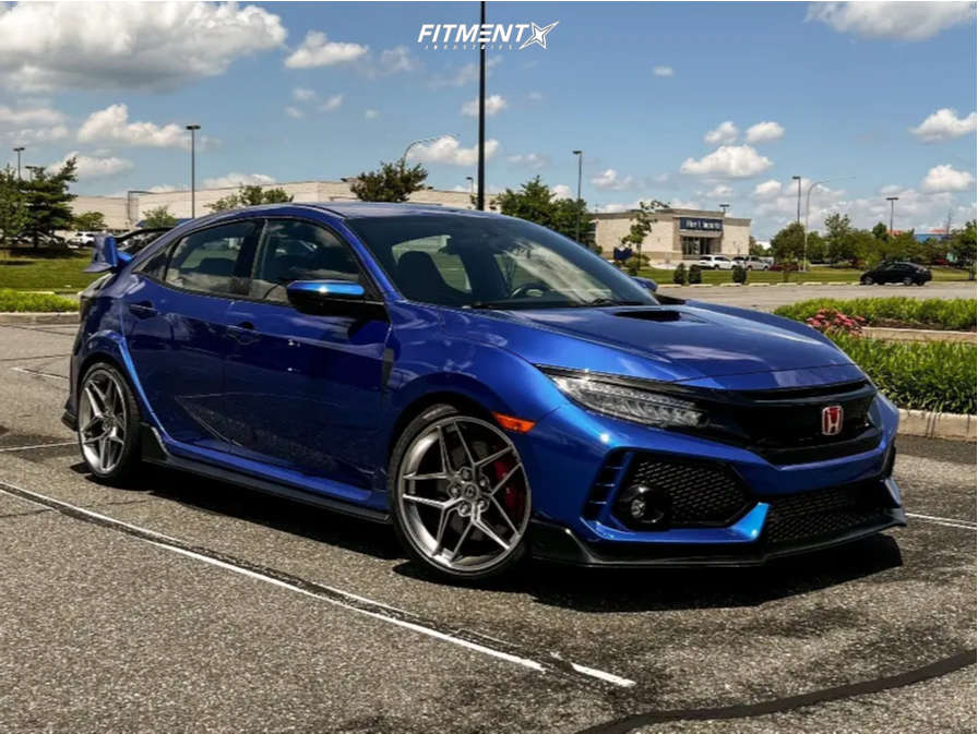 2019 Honda Civic Type R with 19x9.5 HRE FlowForm Ff11 and Pirelli ...