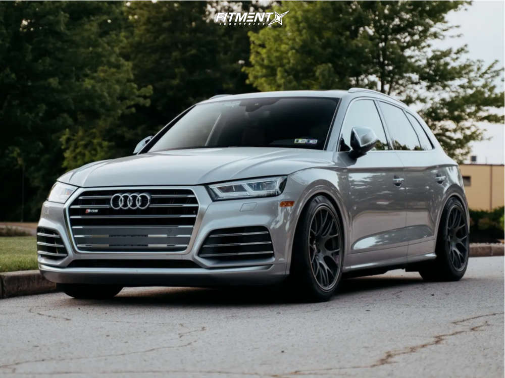 2018 Audi SQ5 Premium Plus with 20x10.5 BBS Chr and Kumho 275x40 on Air ...