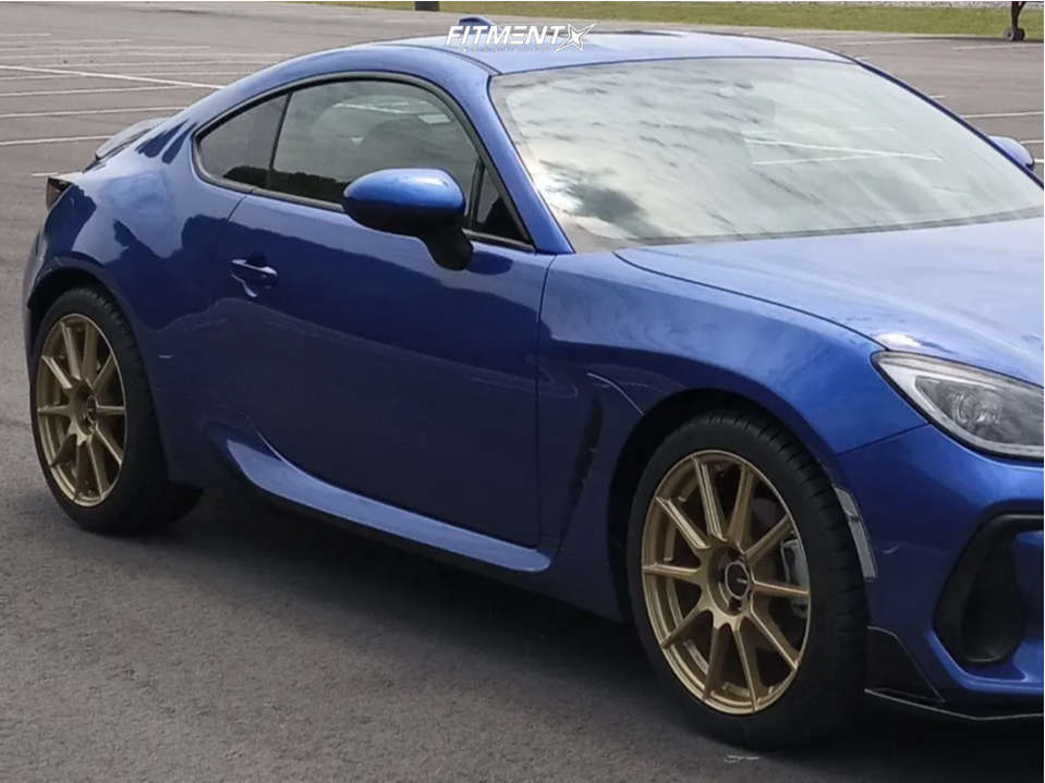 2022 Subaru BRZ Limited with 18x8 Enkei Ts10 and Michelin 235x45 on ...