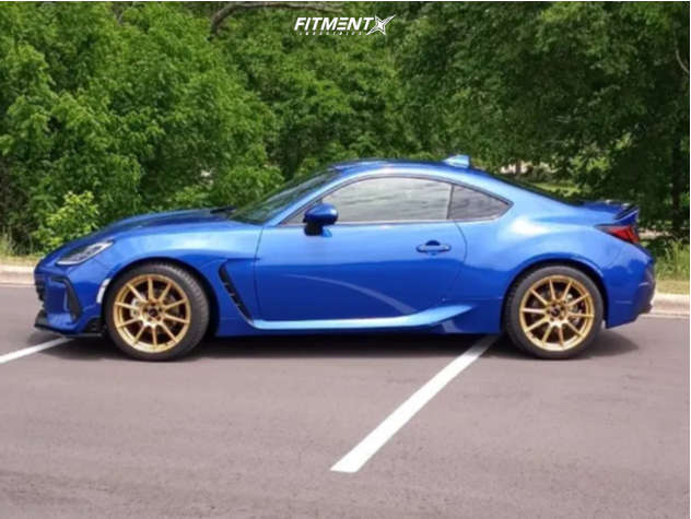2022 Subaru BRZ Limited with 18x8 Enkei Ts10 and Michelin 235x45 on ...