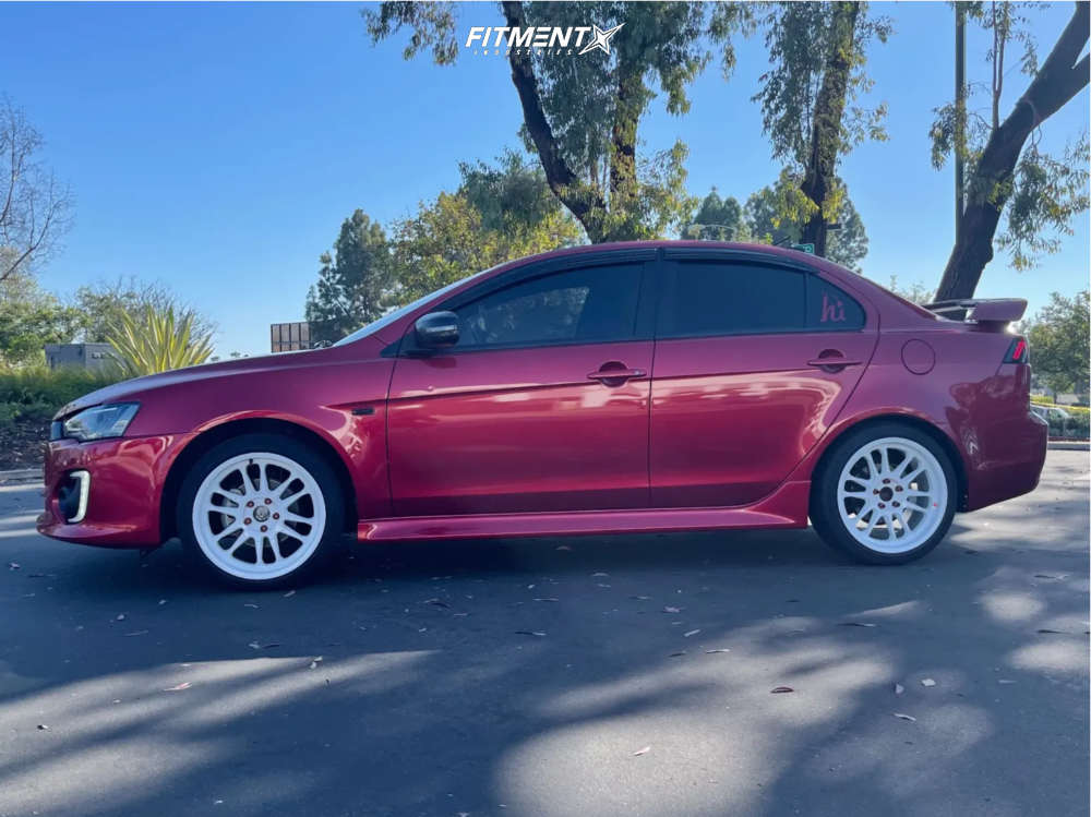 2017 Mitsubishi Lancer SE Limited Edition with 18x8.5 Aodhan Ah07 and ...