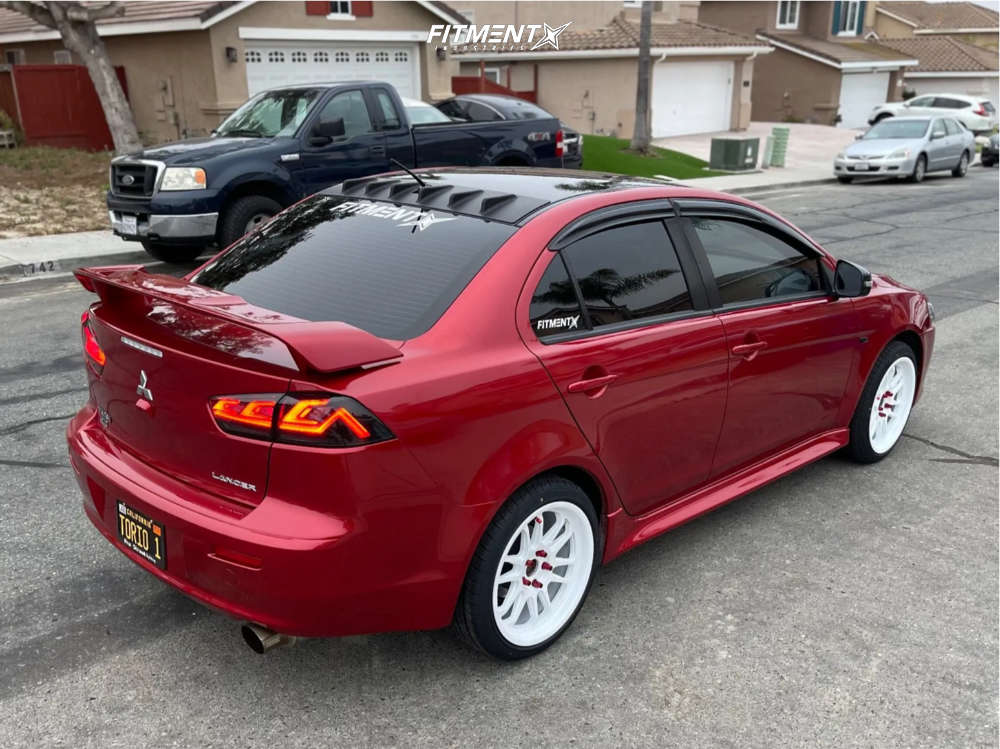 2017 Mitsubishi Lancer SE Limited Edition with 18x8.5 Aodhan Ah07 and ...