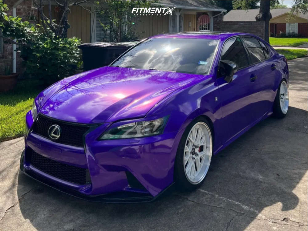2015 Lexus GS350 F Sport with 19x9.5 ESR Cs11 and Pirelli 235x35 on ...