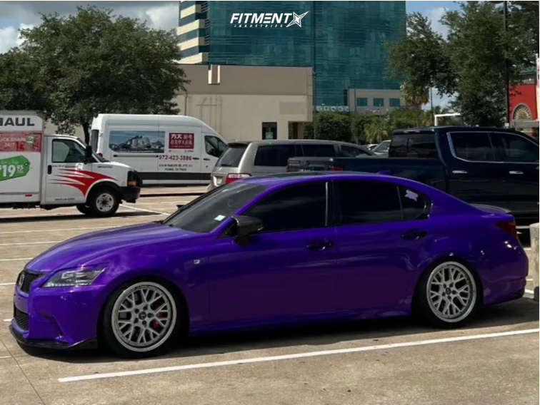 2015 Lexus GS350 F Sport with 19x9.5 ESR Cs11 and Pirelli 235x35 on ...