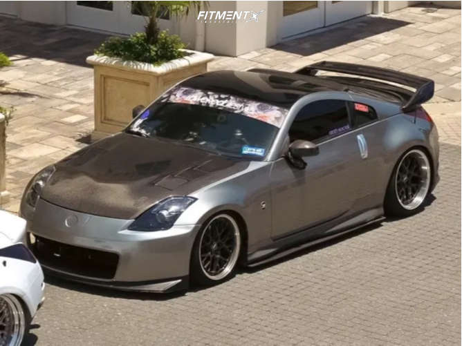 2004 Nissan 350Z Enthusiast with 19x9.5 ESR Cs11 and Hankook 225x35 on ...