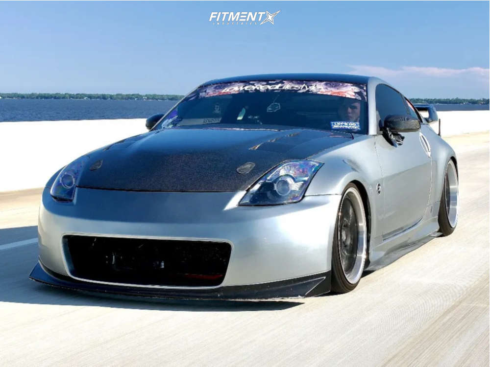 2004 Nissan 350Z Enthusiast with 19x9.5 ESR Cs11 and Hankook 225x35 on ...