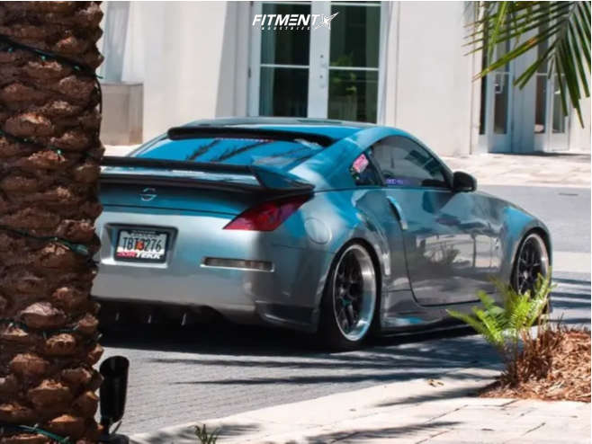 2004 Nissan 350Z Enthusiast with 19x9.5 ESR Cs11 and Hankook 225x35 on ...