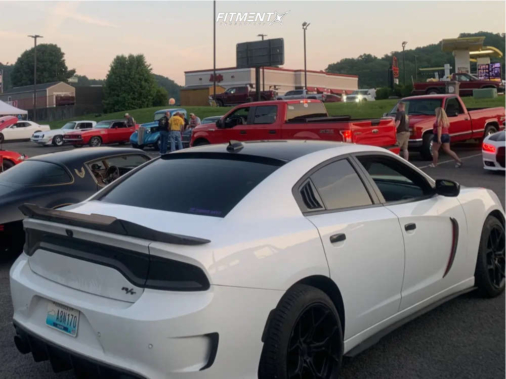 2018 Dodge Charger R/T with 20x9 Asanti Black Abl-37 and Pirelli 245x35 ...