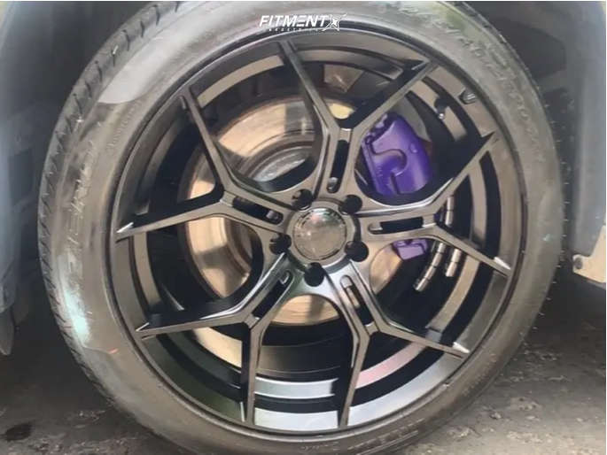 2018 Dodge Charger R/T with 20x9 Asanti Black Abl-37 and Pirelli 245x35 ...