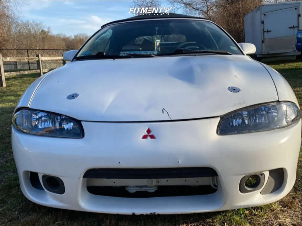 1998 Mitsubishi Eclipse Spyder GST with 18x9.5 AVID1 Av6 and Vercelli ...