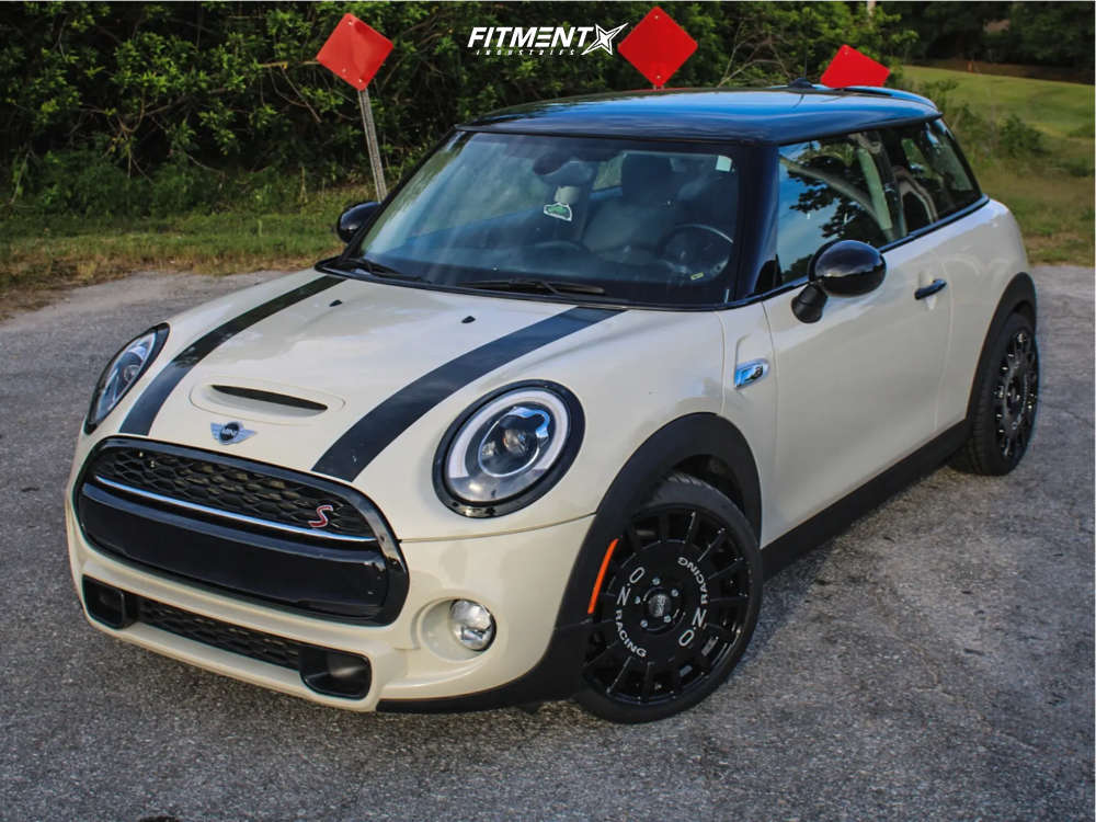 2017 Mini Cooper S with 18x8 OZ Racing Rally Racing and Continental ...