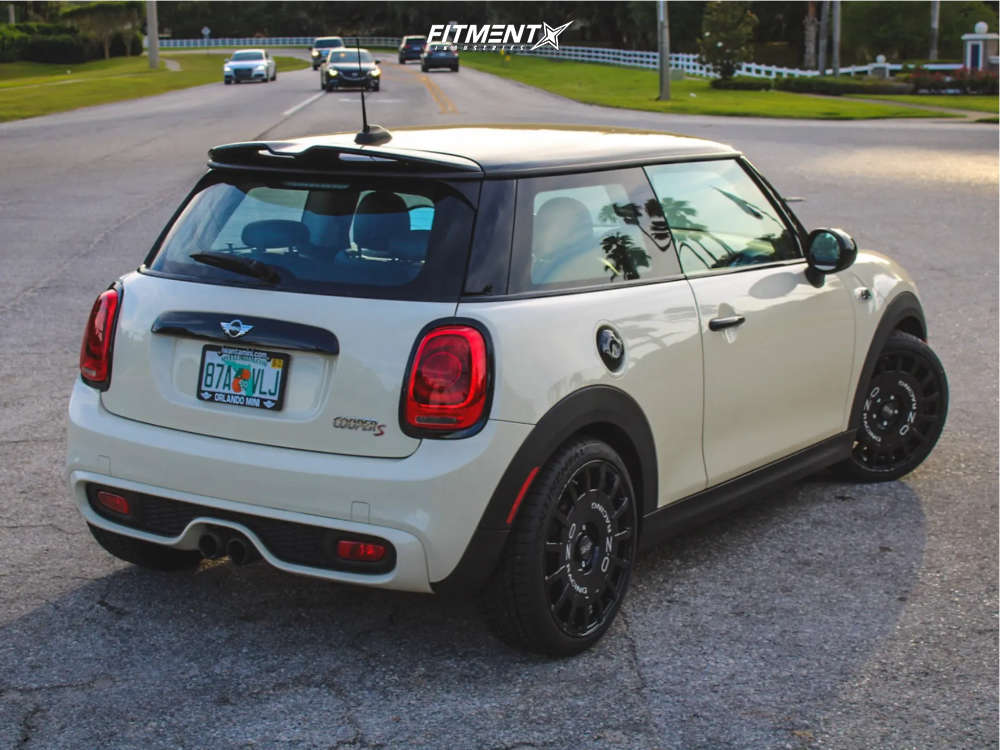 2017 Mini Cooper S with 18x8 OZ Racing Rally Racing and Continental ...