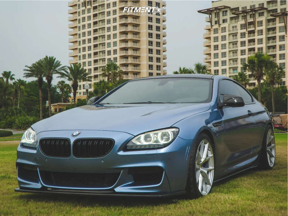2013 BMW 650i Base with 20x9 Aodhan Aff7 and Nitto 245x40 on Stock ...
