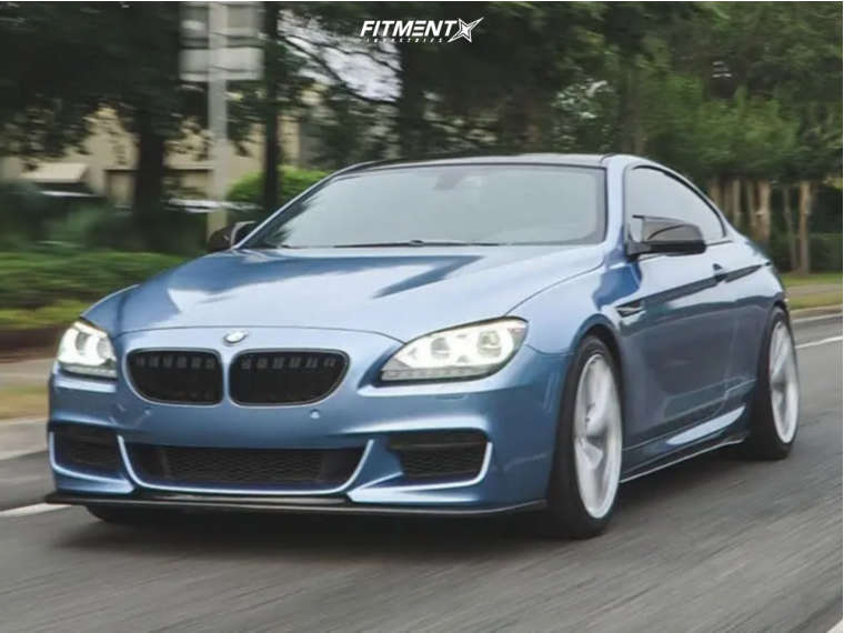 2013 BMW 650i Base with 20x9 Aodhan Aff7 and Nitto 245x40 on Stock ...