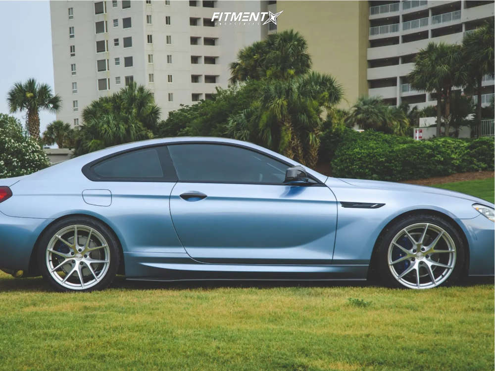 2013 BMW 650i Base with 20x9 Aodhan Aff7 and Nitto 245x40 on Stock ...