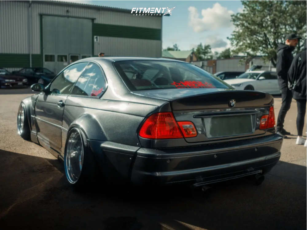 2004 BMW 320i Base with 18x11.75 BMW Style 32 and Vredestein 245x35 on ...