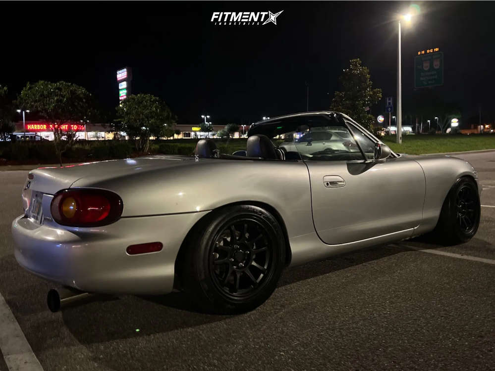 1999 Mazda Miata Base with 15x8 TR Motorsport C1 and Nitto 205x50 on ...
