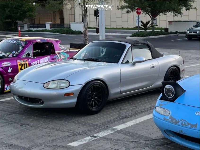 1999 Mazda Miata Base with 15x8 TR Motorsport C1 and Nitto 205x50 on ...